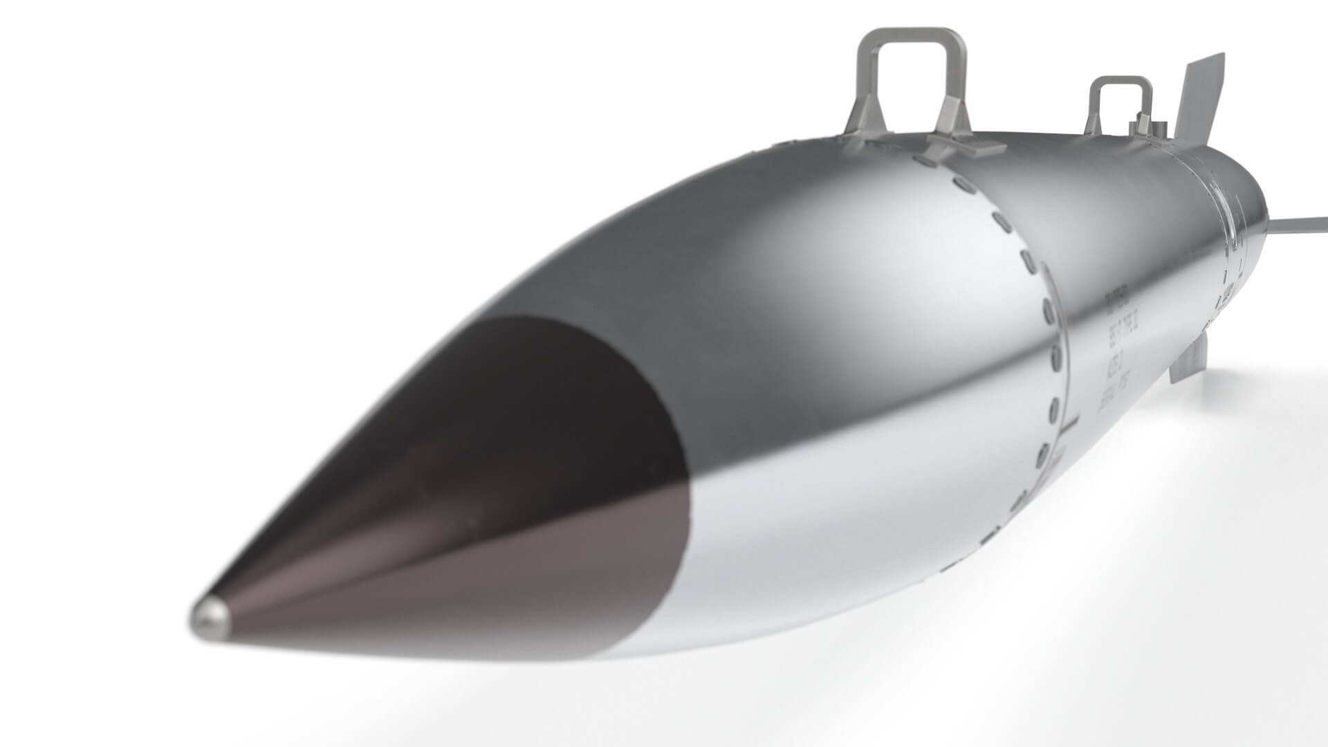 B61 Silver Bullet Fusion Bomb Missile - 3D Model by 3dxin