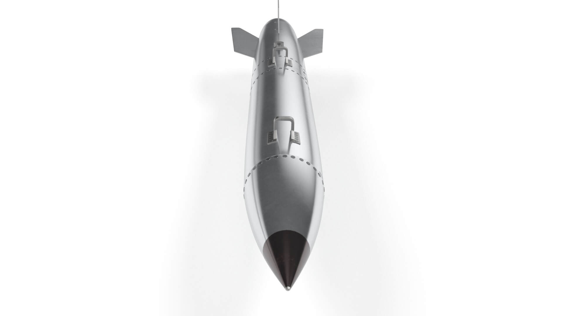 B61 Silver Bullet Fusion Bomb Missile - 3D Model by 3dxin