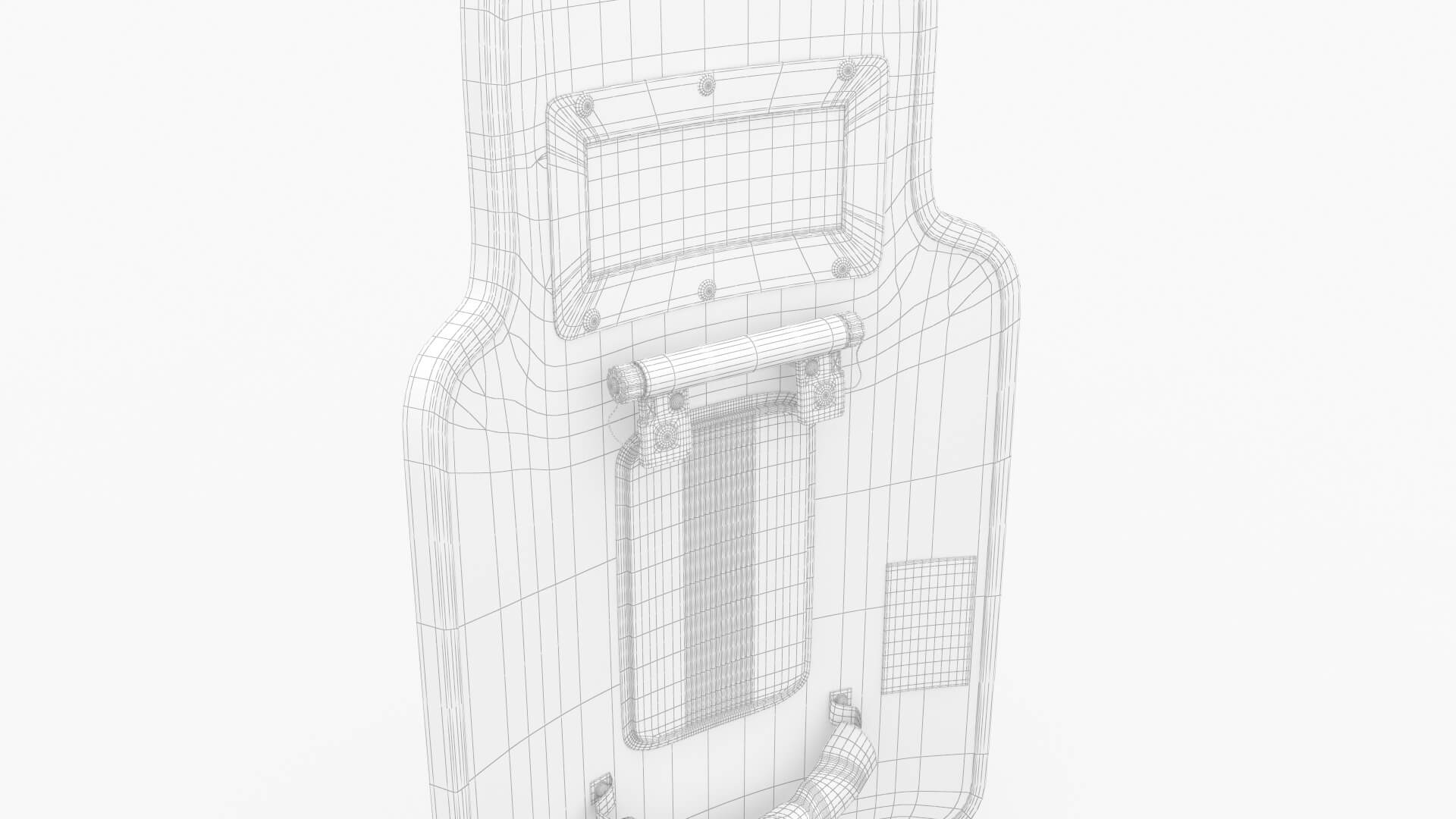 Ballistic Police Shield - 3D Model by 3dxin