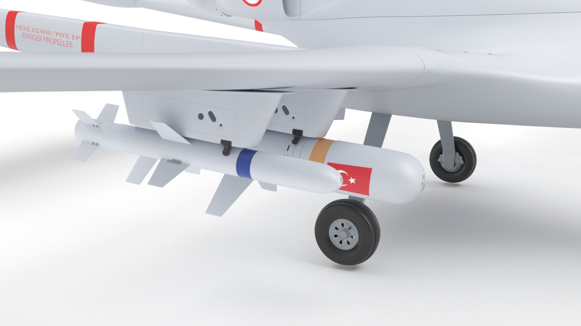 Bayraktar TB2 Turkish Armed Forces - 3D Model by 3dxin