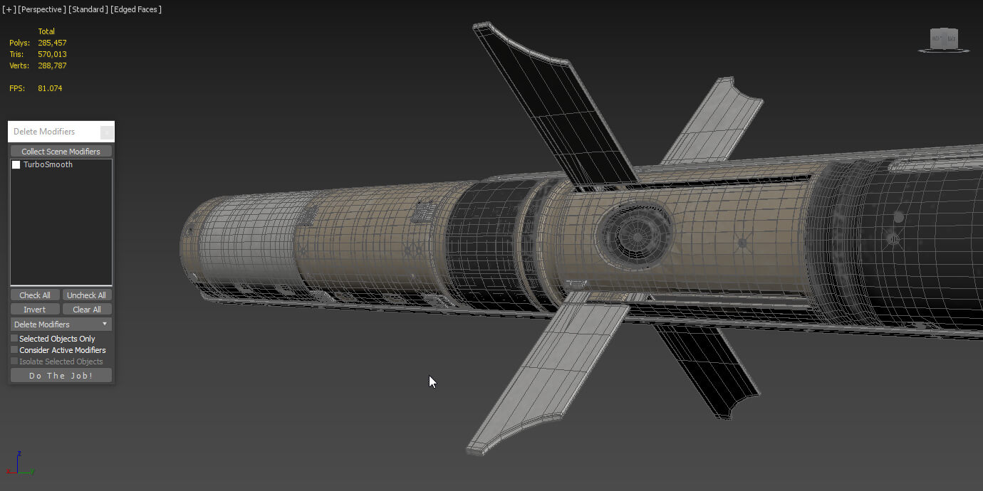Bgm 71F Tow Missile - 3D Model by 3dxin