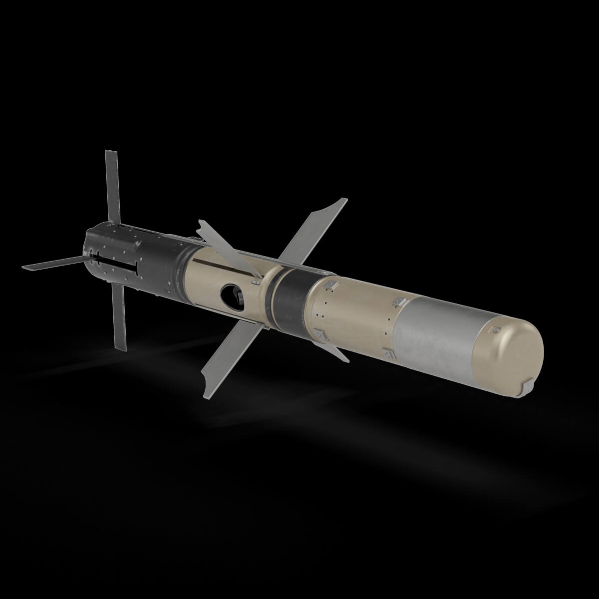 Bgm 71F Tow Missile - 3D Model by 3dxin