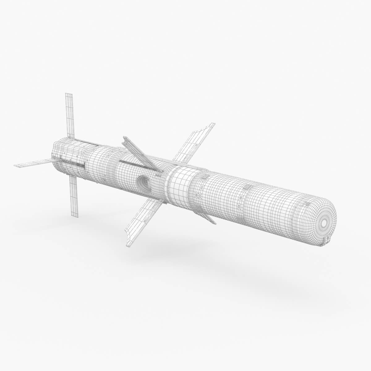 Bgm 71F Tow Missile - 3D Model by 3dxin