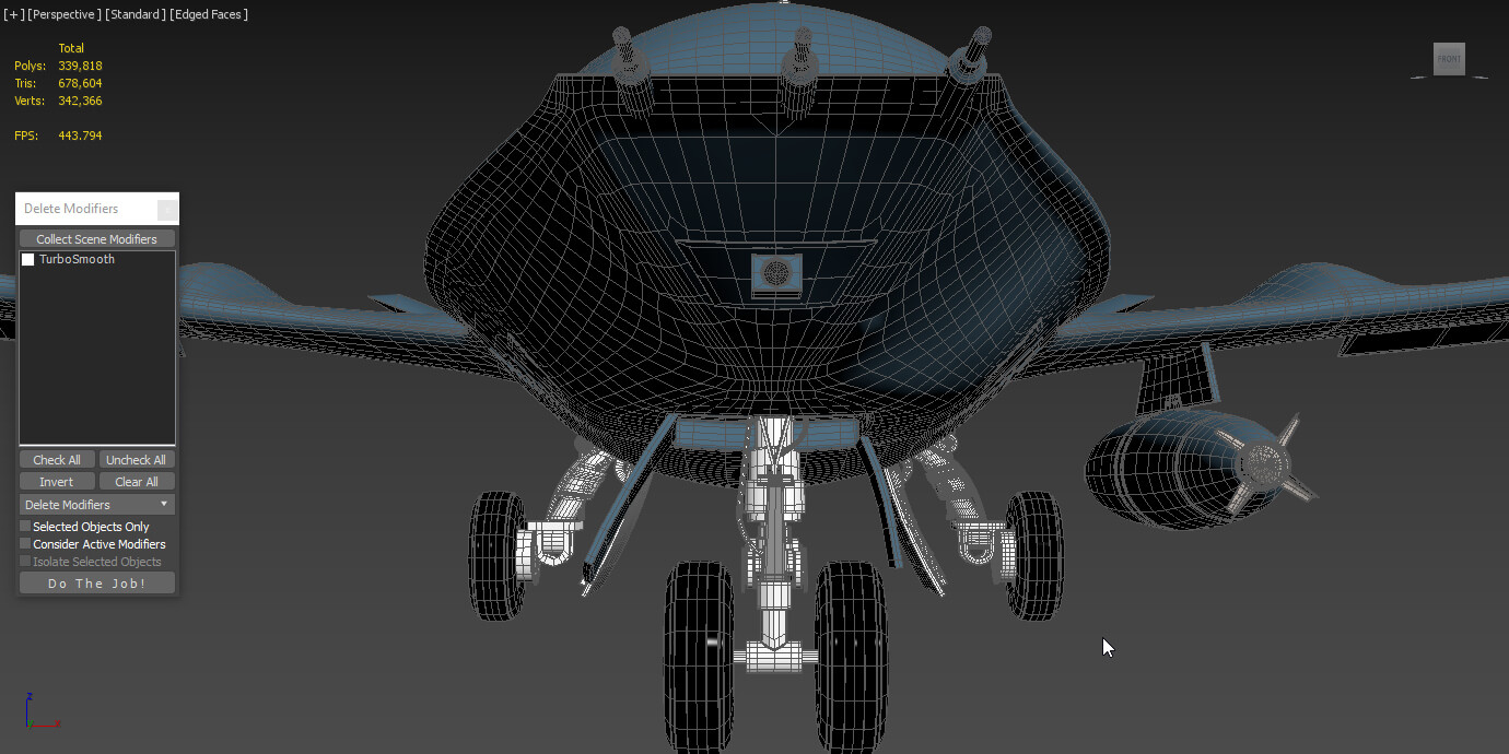 Boeing MQ25 Stingray Aerial Refueling Drone US 2 - 3D Model by 3dxin