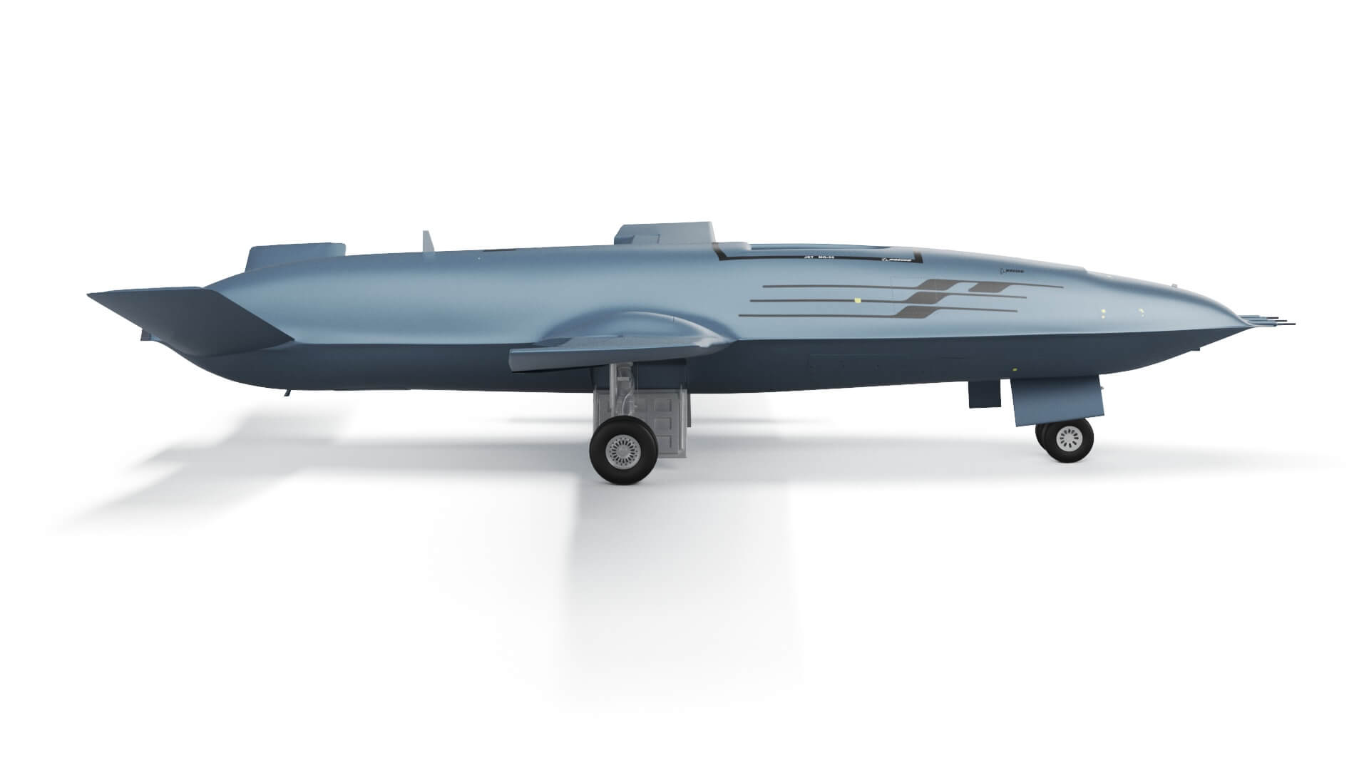 Boeing MQ25 Stingray Aerial Refueling Drone US 2 - 3D Model by 3dxin