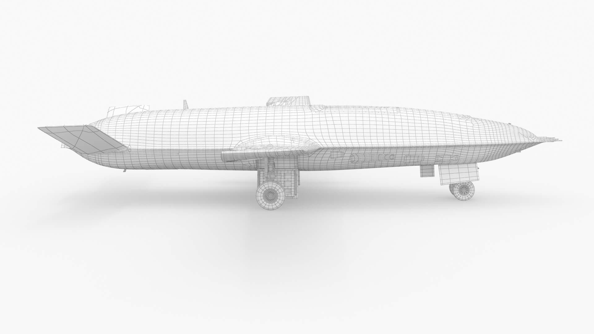 Boeing MQ25 Stingray Aerial Refueling Drone US 2 - 3D Model by 3dxin