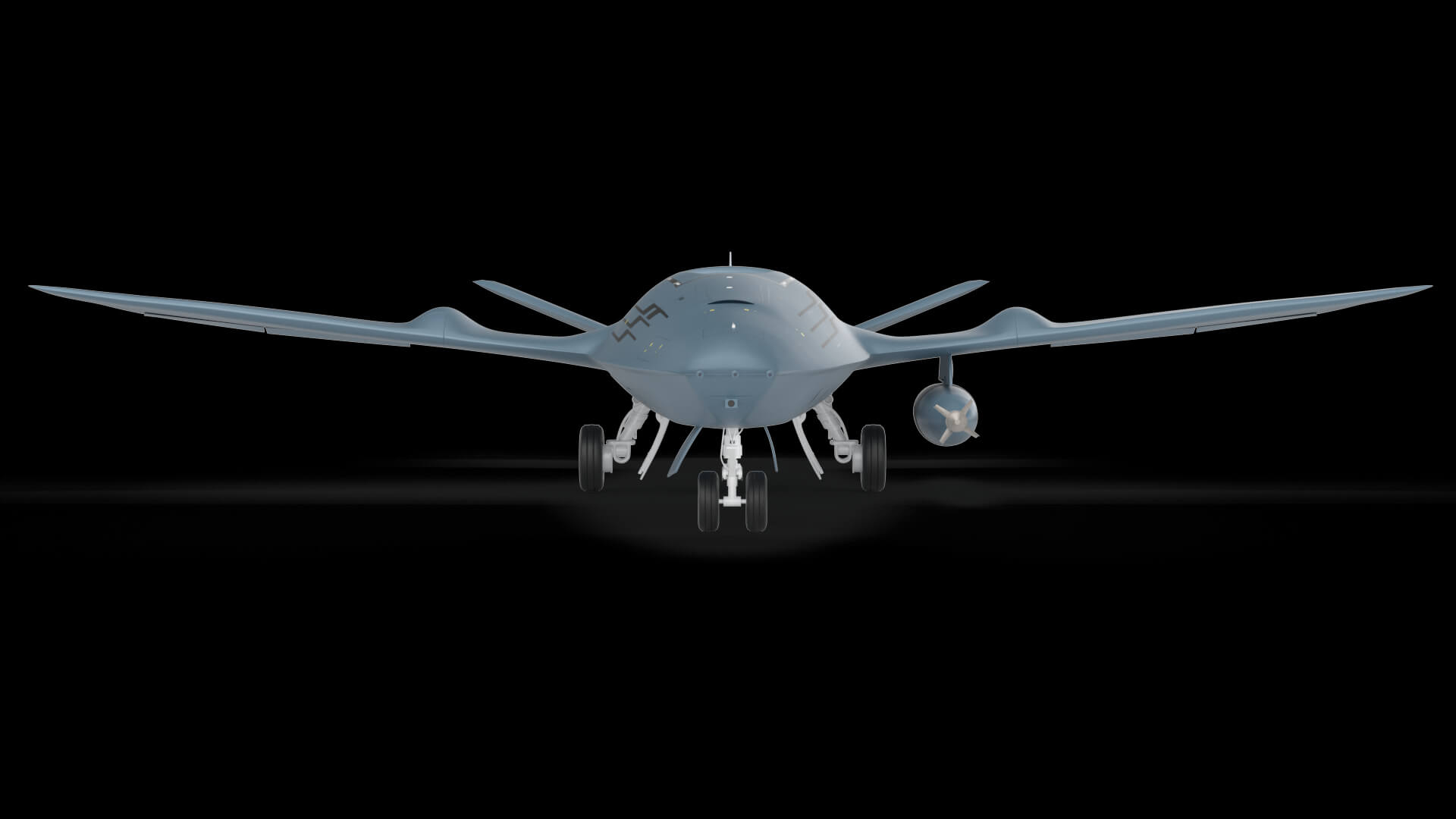 Boeing MQ25 Stingray Aerial Refueling Drone US 2 - 3D Model by 3dxin
