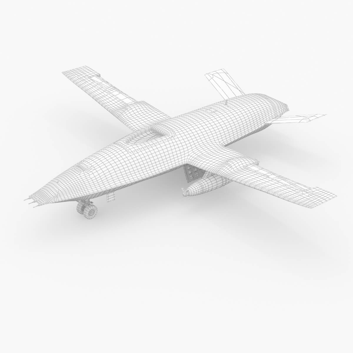 Boeing MQ25 Stingray Aerial Refueling Drone US 2 - 3D Model by 3dxin