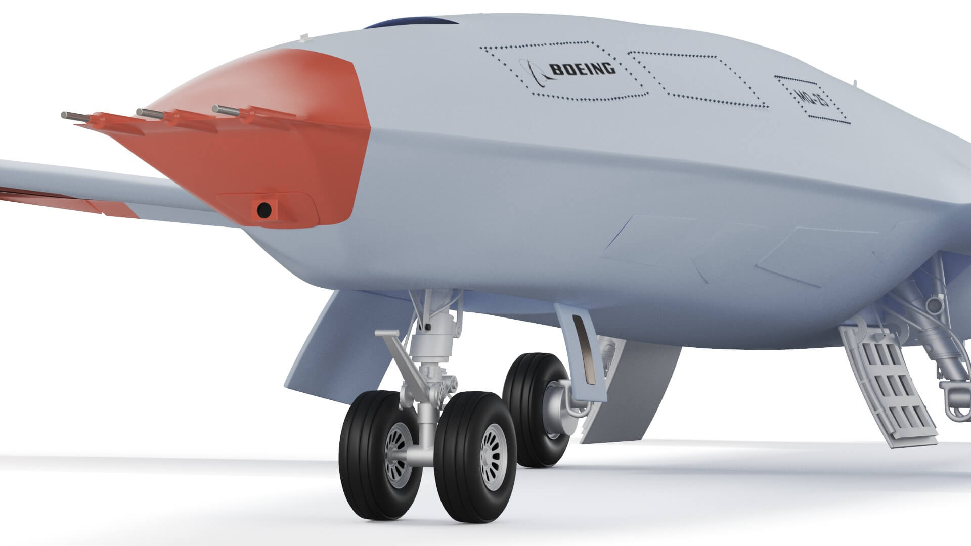 Boeing MQ25 Stingray Aerial Refueling Drone - 3D Model by 3dxin
