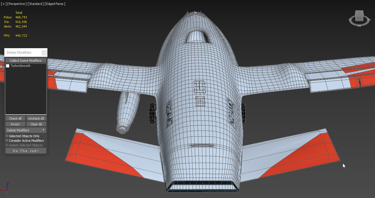 Boeing MQ25 Stingray Aerial Refueling Drone - 3D Model by 3dxin