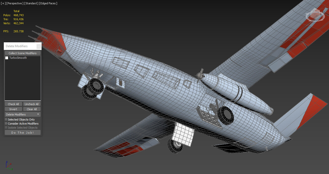 Boeing MQ25 Stingray Aerial Refueling Drone - 3D Model by 3dxin