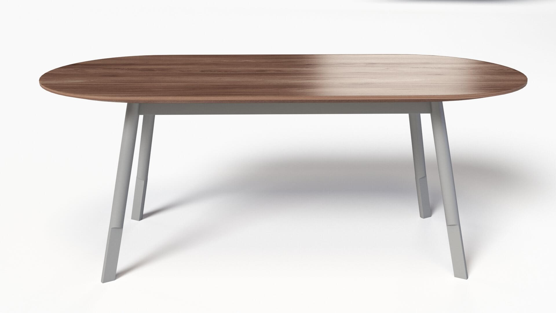 Bracket Dining Table - 3D Model by 3dxin