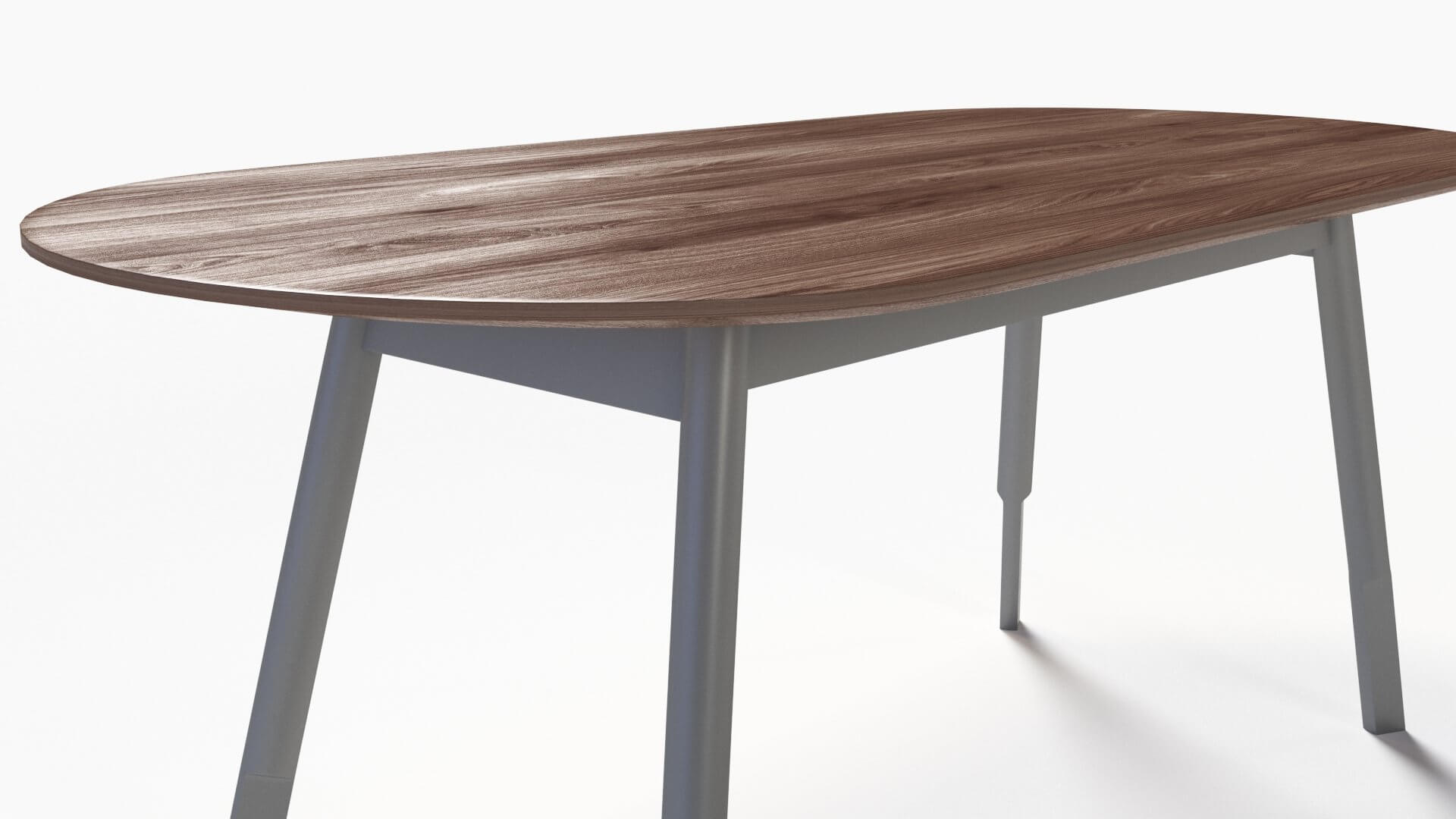 Bracket Dining Table - 3D Model by 3dxin
