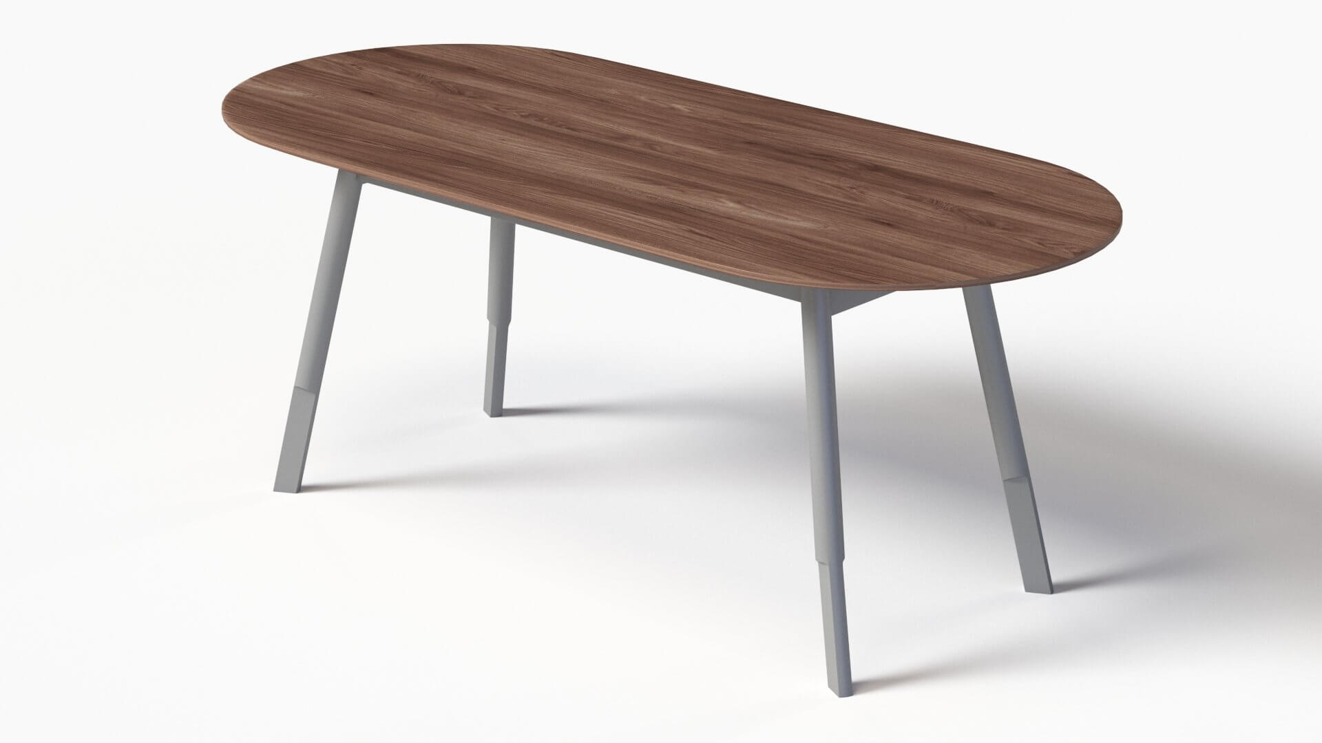 Bracket Dining Table - 3D Model by 3dxin