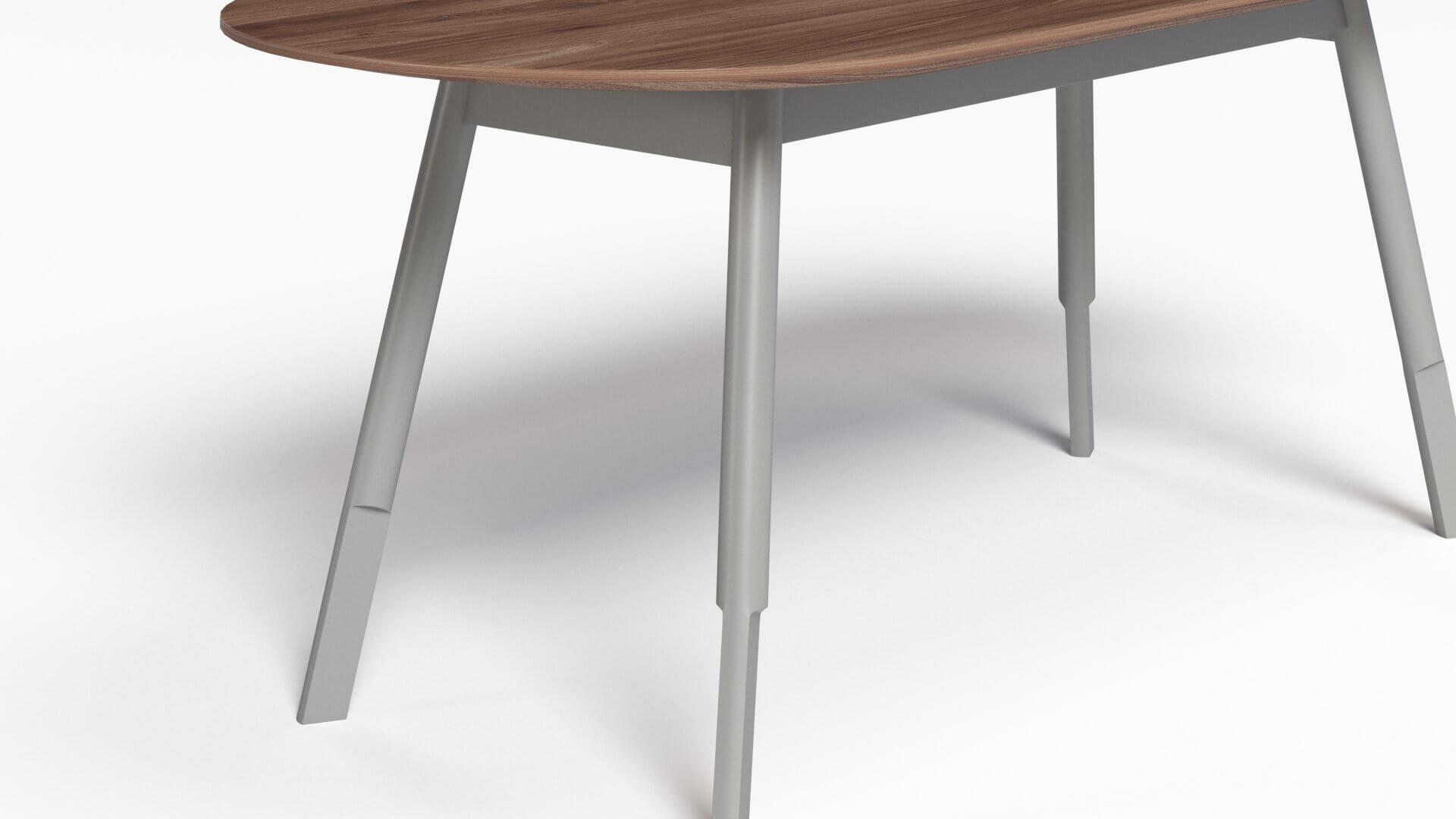 Bracket Dining Table - 3D Model by 3dxin