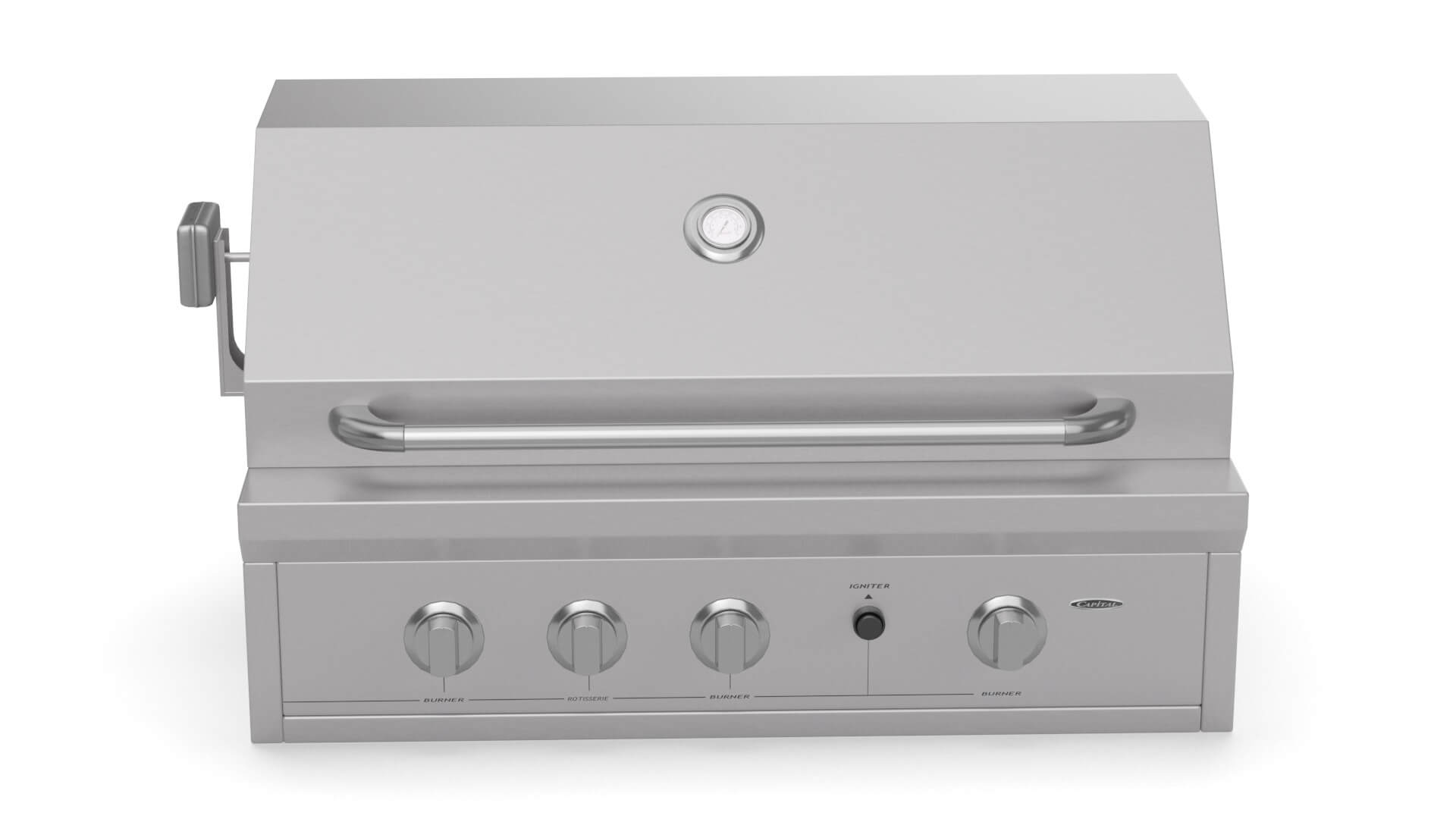 Capital Solid Flat Plate Pro36Rbi Open Grill BBQ - 3D Model by 3dxin