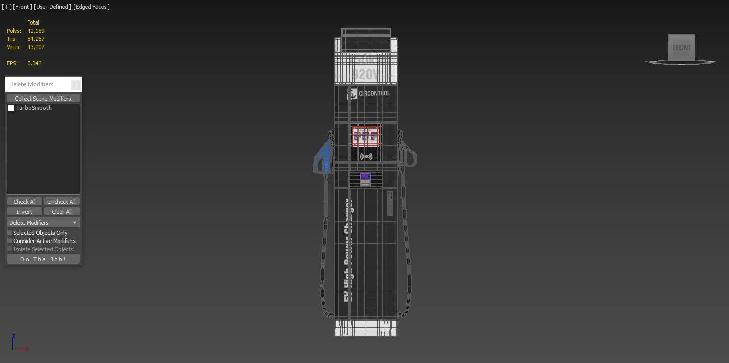 Circutor Raption 150 EV Fast Charging Station - 3D Model by 3dxin
