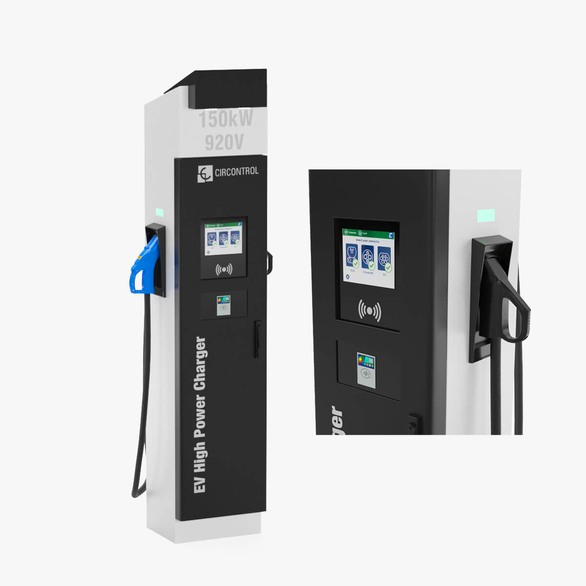 Circutor Raption 150 EV Fast Charging Station - 3D Model by 3dxin