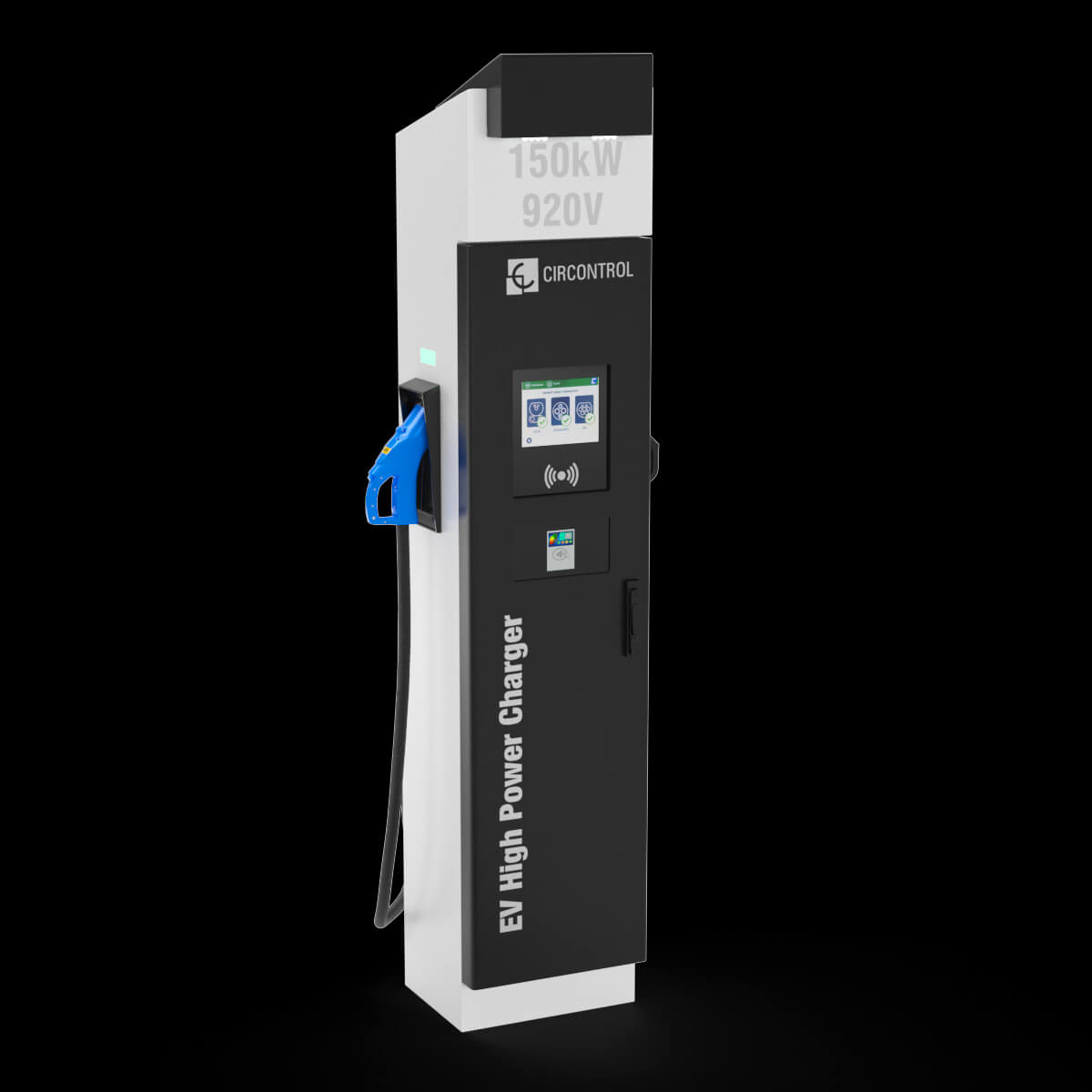 Circutor Raption 150 EV Fast Charging Station - 3D Model by 3dxin