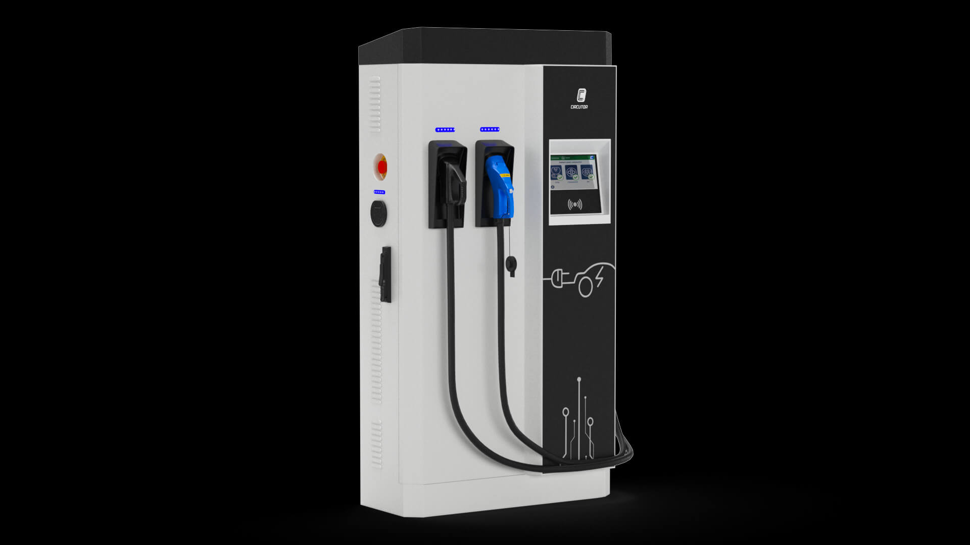 Circutor Raption 50 EV Fast Charging Station - 3D Model by 3dxin