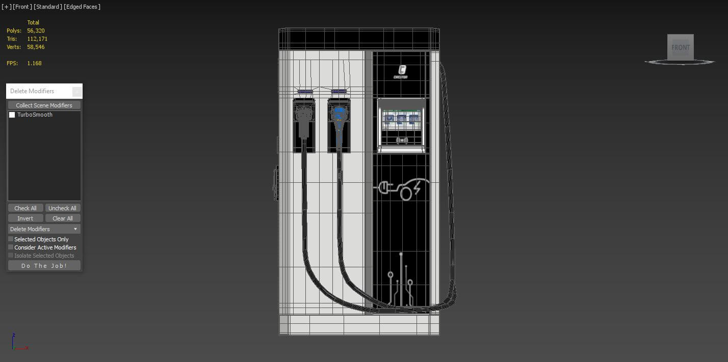 Circutor Raption 50 EV Fast Charging Station - 3D Model by 3dxin