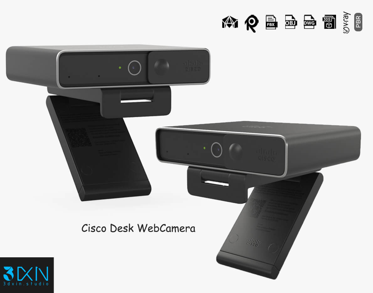 Cisco Desk Webcamera - 3D Model by 3dxin
