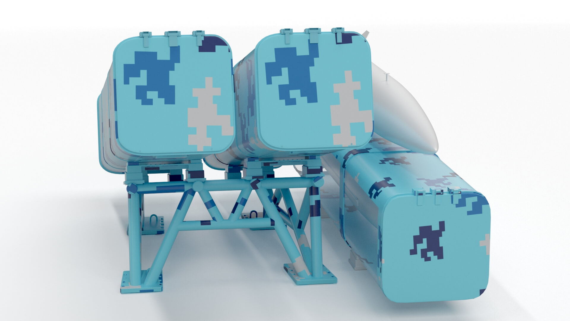 CM-401 Chinese Anti-Ship Ballistic Missile 3D Model by 3dxin