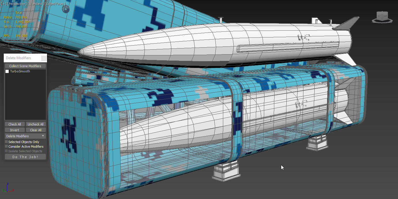 CM-401 Chinese Anti-Ship Ballistic Missile 3D Model by 3dxin