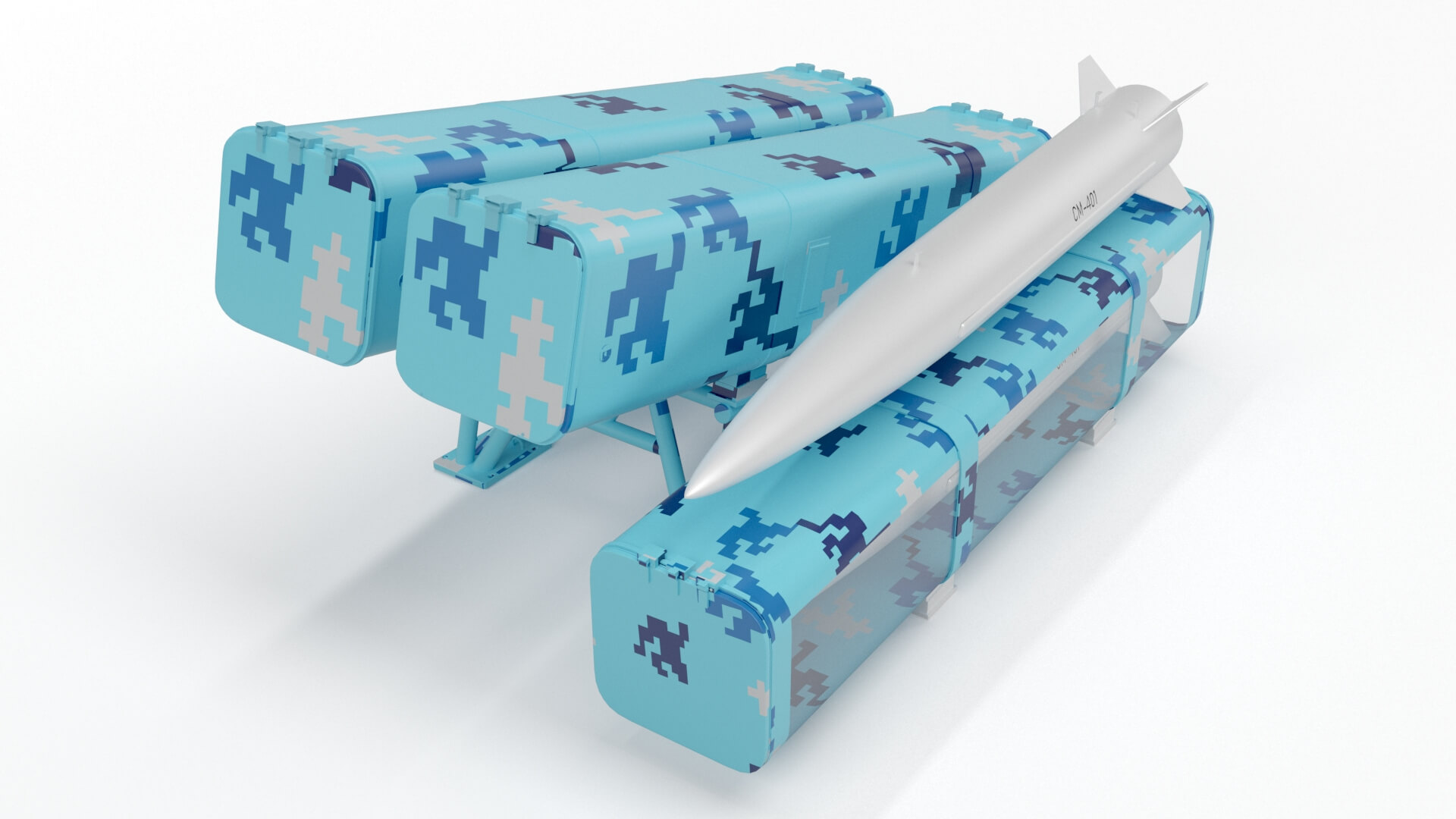 CM-401 Chinese Anti-Ship Ballistic Missile 3D Model by 3dxin