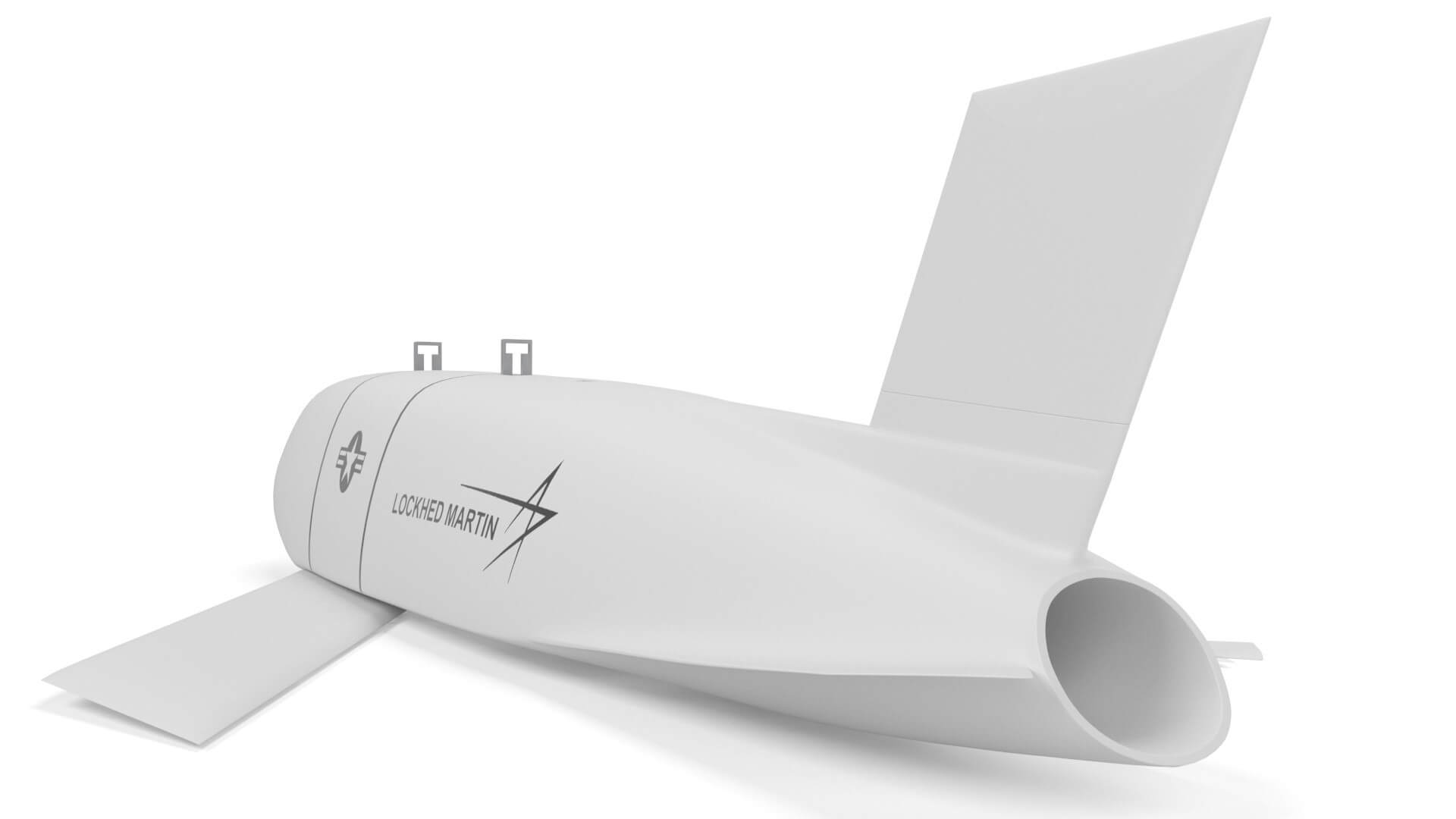 Cruise Missile AGM-158 JASSM 3D Model by 3dxin