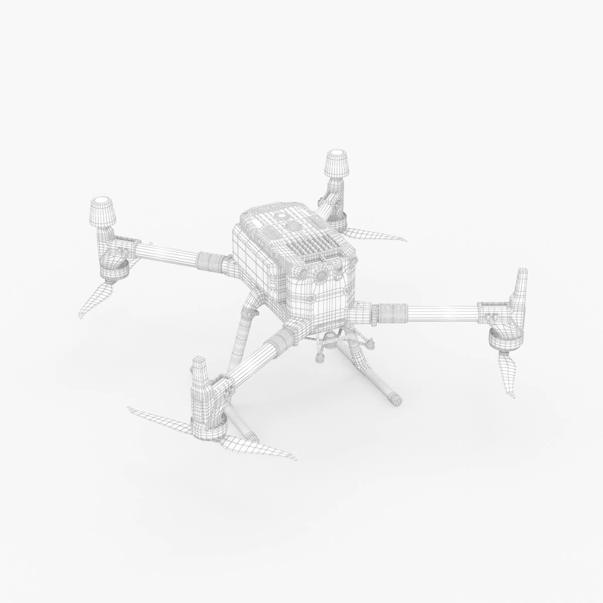 DJI Matrice 300 Rtk Quadcopter Drone - 3D Model by 3dxin
