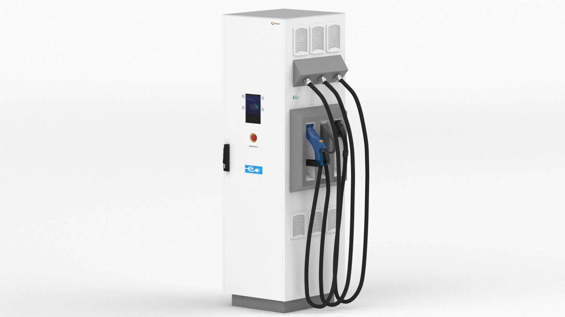 Efacec QC45 Quick EV Charging Station - 3D Model by 3dxin