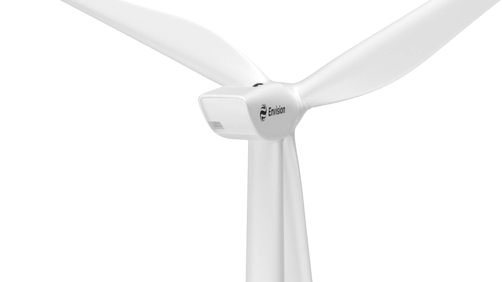 Envision 2-X Mw Platform Wind Turbine 3D Model by 3dxin
