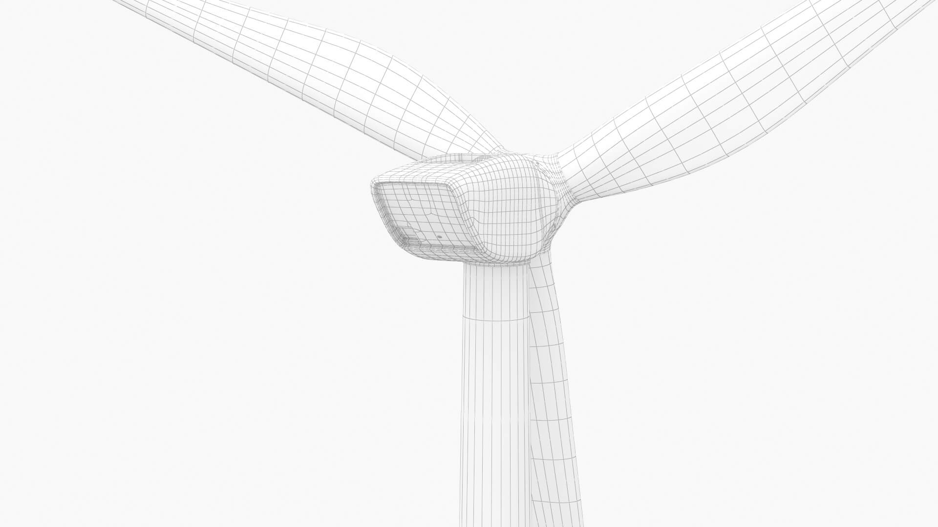 Envision 2-X Mw Platform Wind Turbine 3D Model by 3dxin
