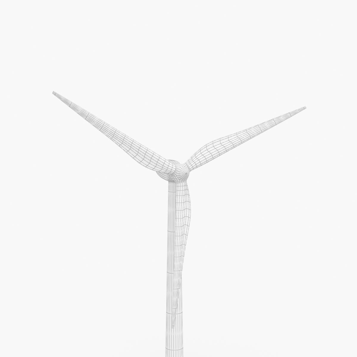 Envision 2-X Mw Platform Wind Turbine 3D Model by 3dxin