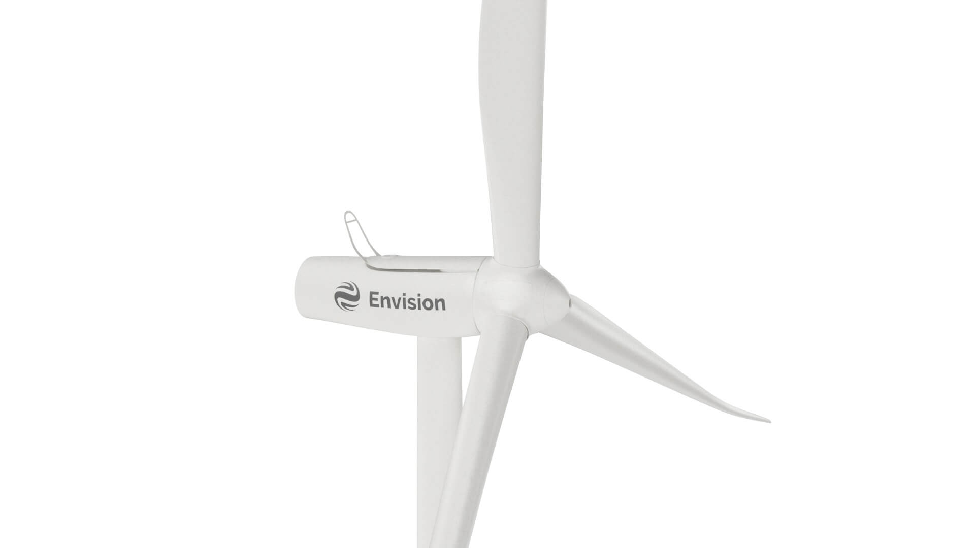Envision 3-X Mw Platform Wind Turbine 3D Model by 3dxin