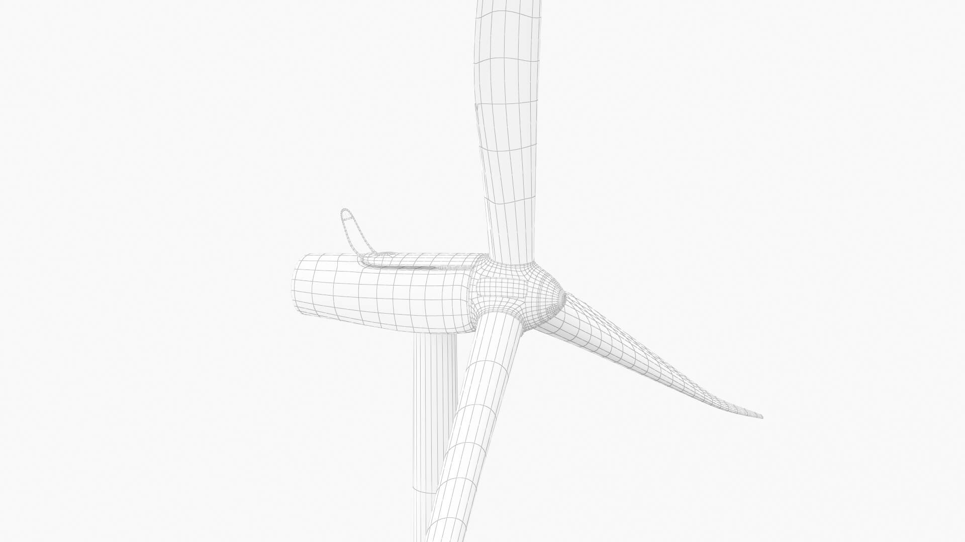 Envision 3-X Mw Platform Wind Turbine 3D Model by 3dxin
