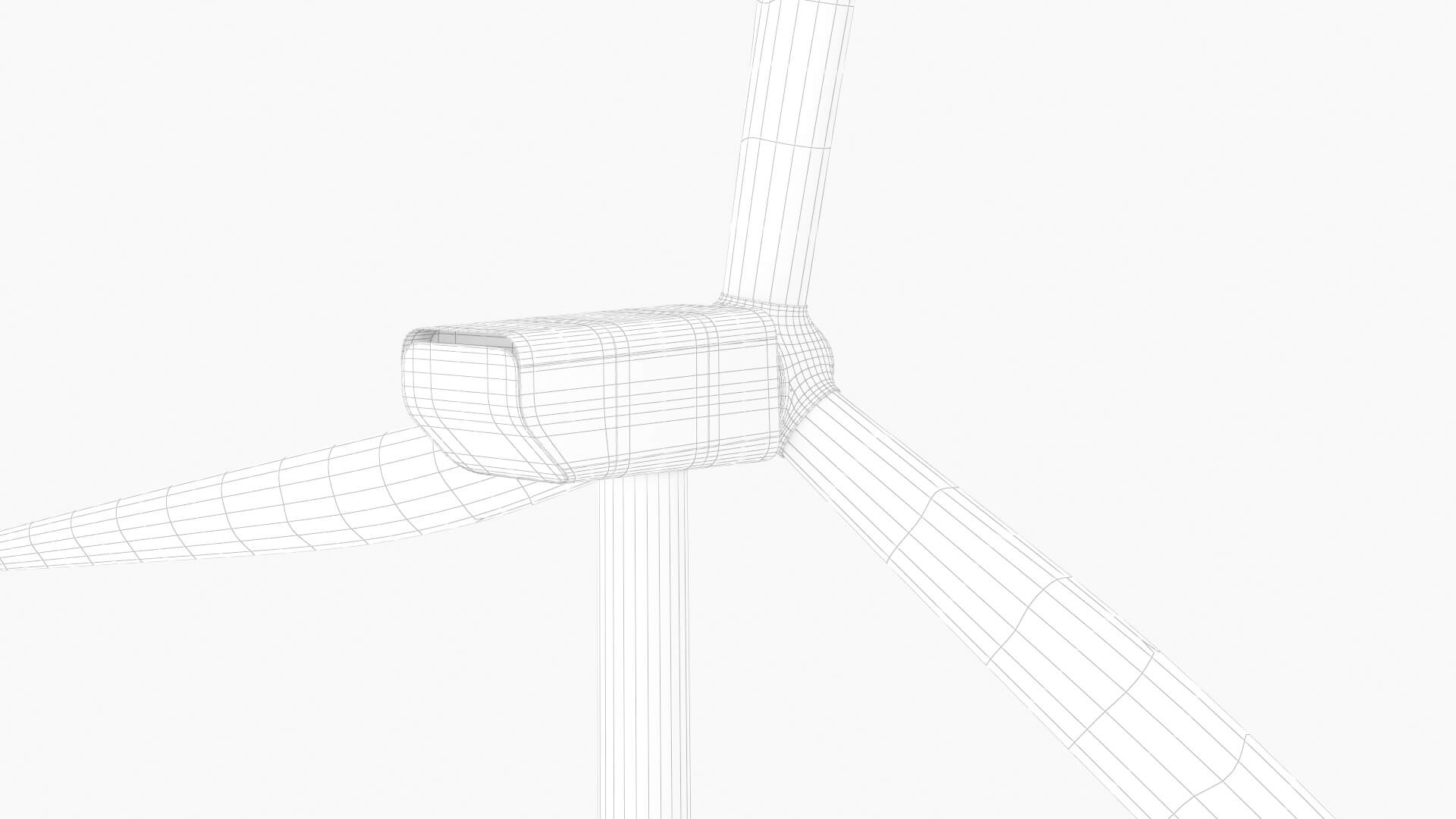 Envision 6-X Mw Platform Wind Turbine 3D Model by 3dxin