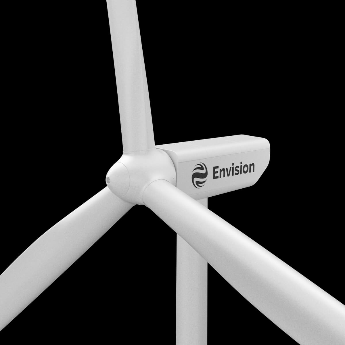 Envision 6-X Mw Platform Wind Turbine 3D Model by 3dxin