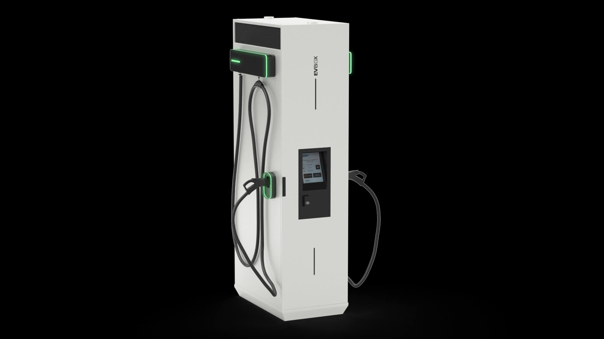 Evbox Troniq High Power EV Electric Vehicle Charging Station - 3D Model ...
