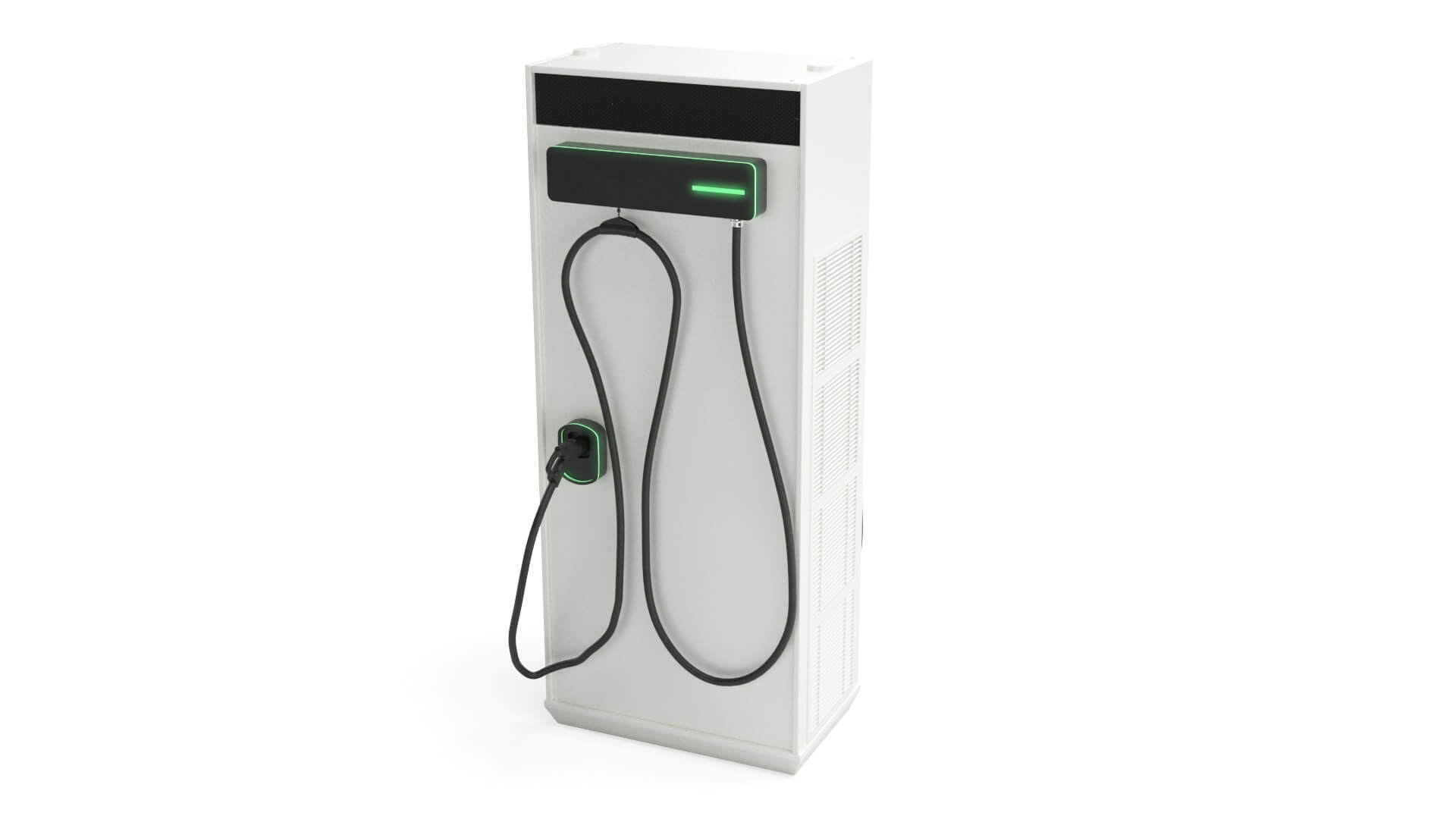 Evbox Troniq High Power EV Electric Vehicle Charging Station - 3D Model ...