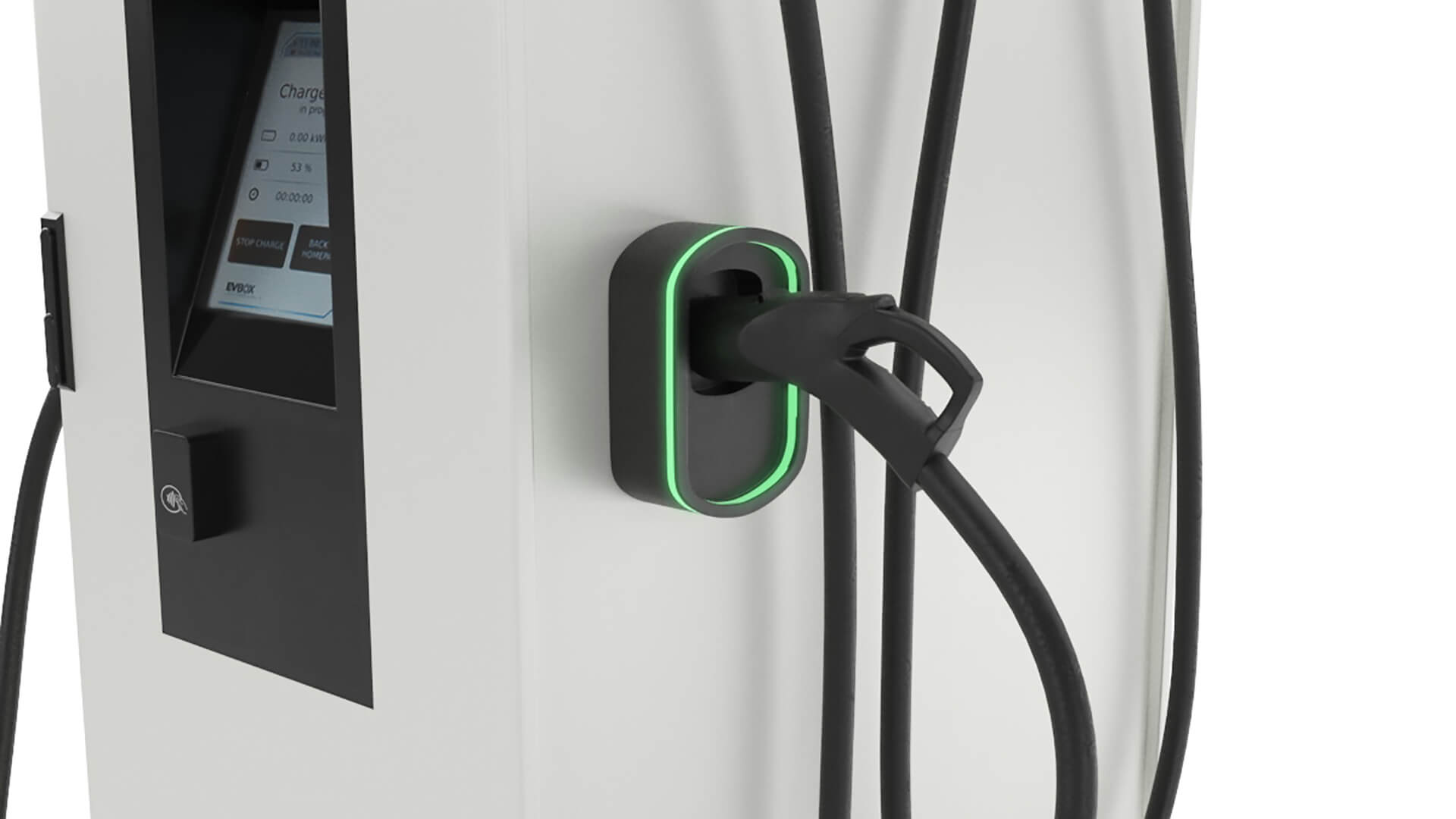 Evbox Troniq High Power EV Electric Vehicle Charging Station - 3D Model ...