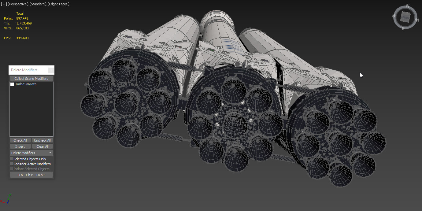 Falcon Heavy, SpaceX's Heavy-Lift Cargo Rocket 3D Model by 3dxin