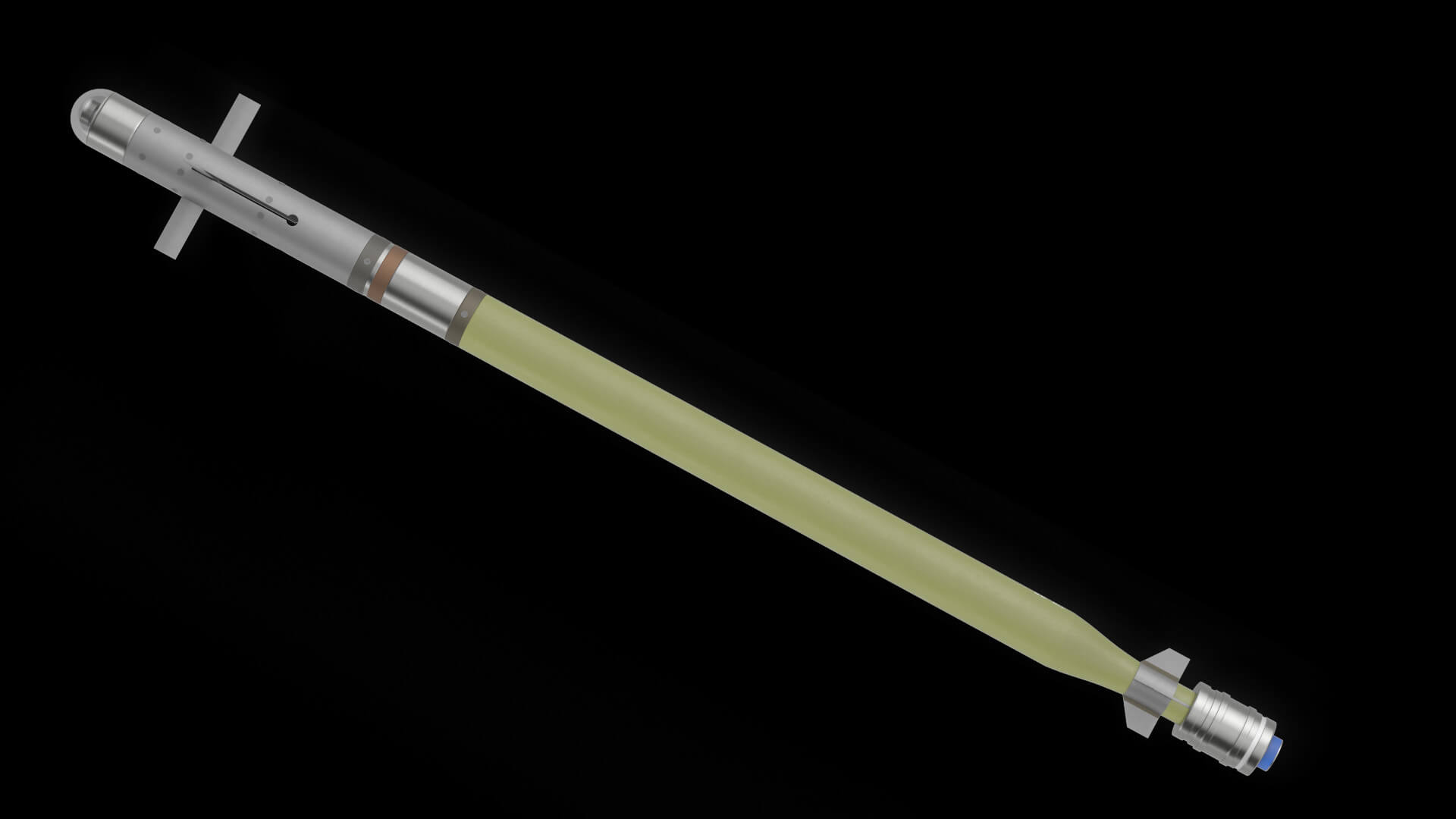 FIM 92 Stinger Missile - 3D Model by 3dxin