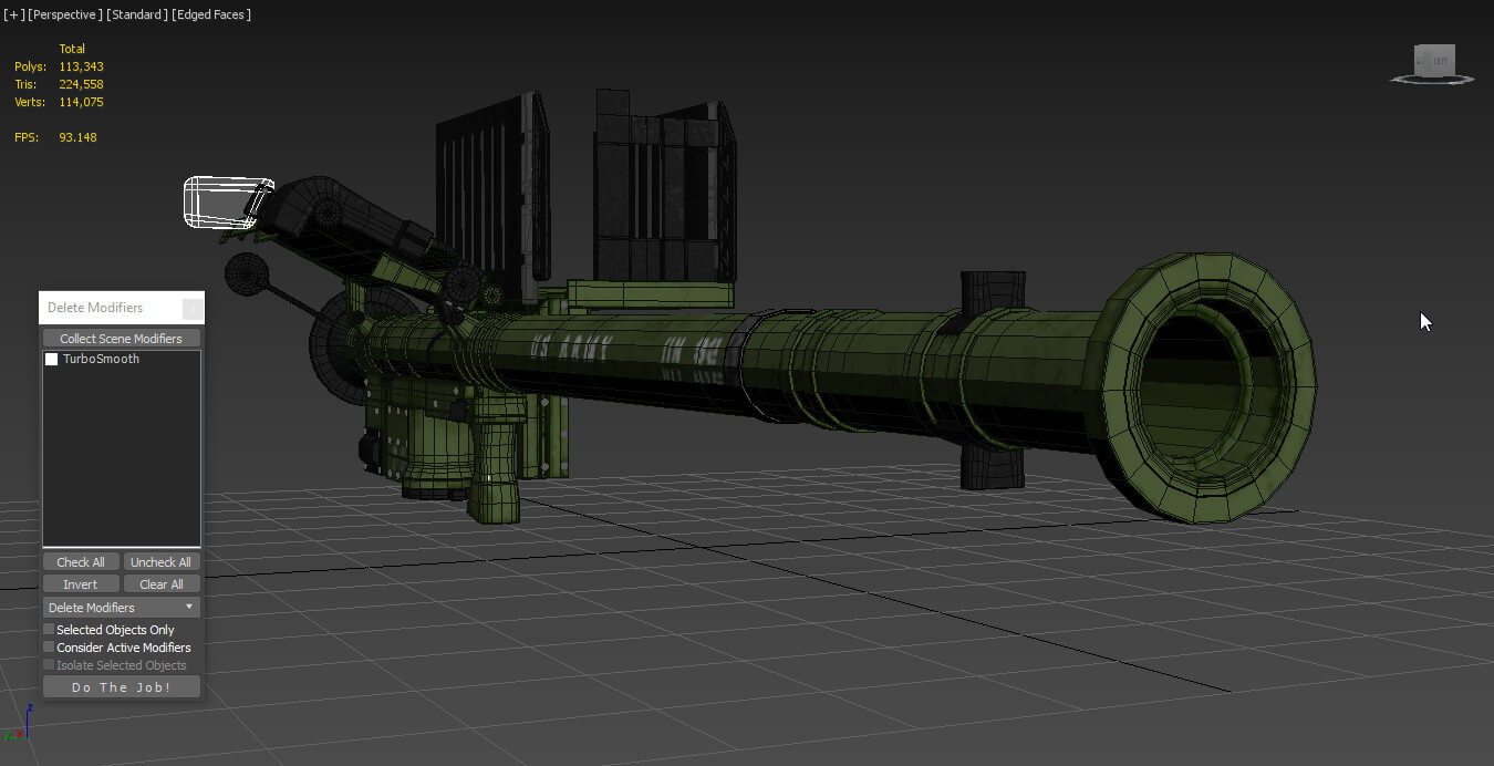 FIM 92 Stinger Missile Launcher - 3D Model by 3dxin