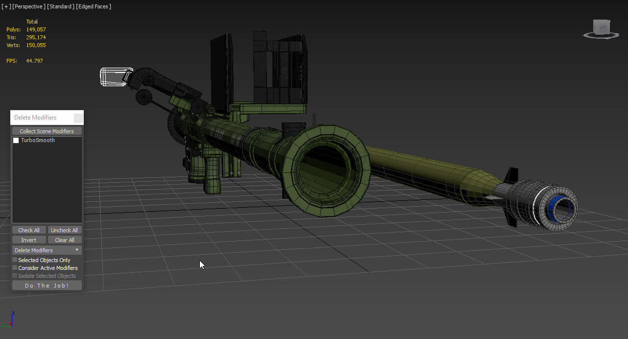 FIM 92 Stinger Missile With Launcher - 3D Model by 3dxin