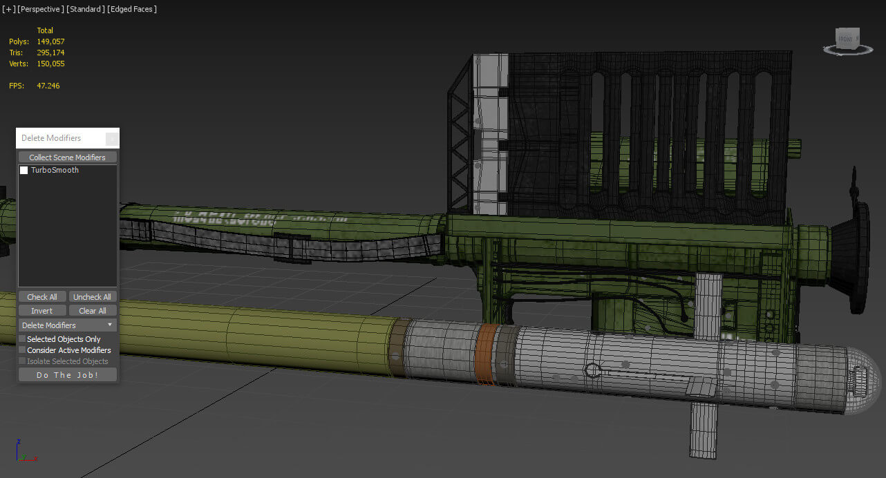 FIM 92 Stinger Missile With Launcher - 3D Model by 3dxin
