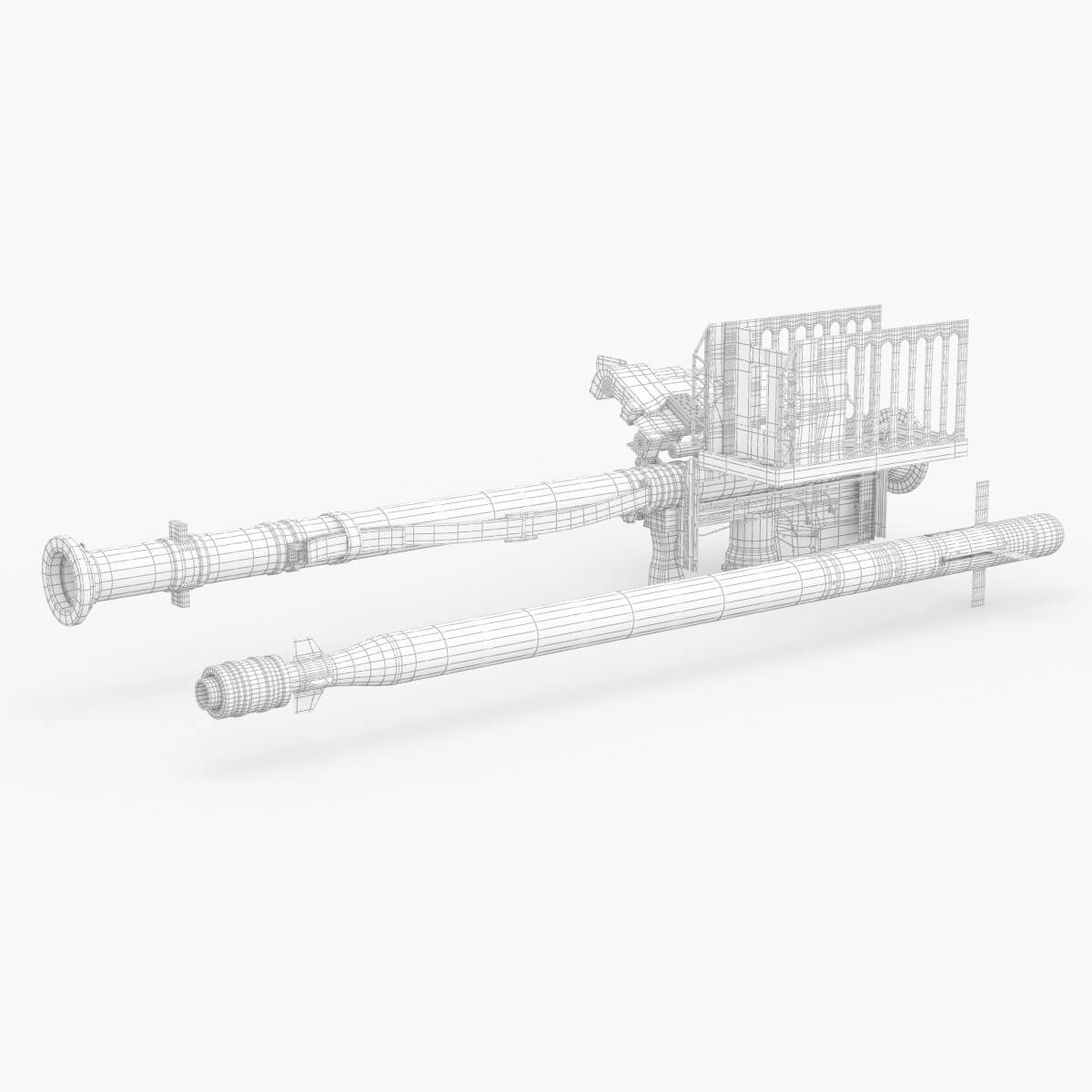 FIM 92 Stinger Missile With Launcher - 3D Model by 3dxin