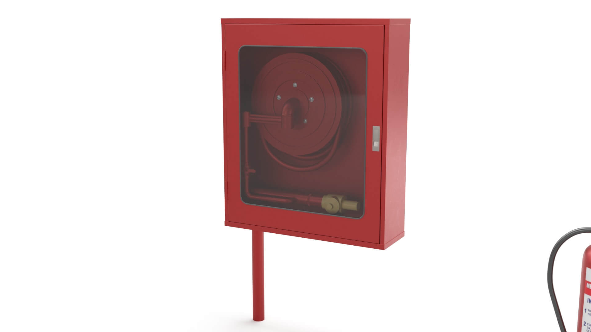 Fire Fighting System and Security System - 3D Model by 3dxin