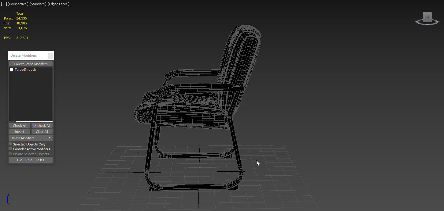 Flash Furniture Reception Chairs - 3D Model by 3dxin
